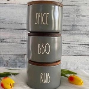 Rae Dunn | Kitchen | Rae Dunn Stackable Spice Jars | Poshmark